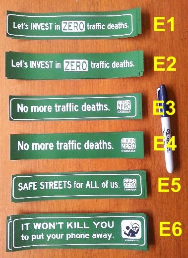 Swag / Agitprop | Vision Zero Canada